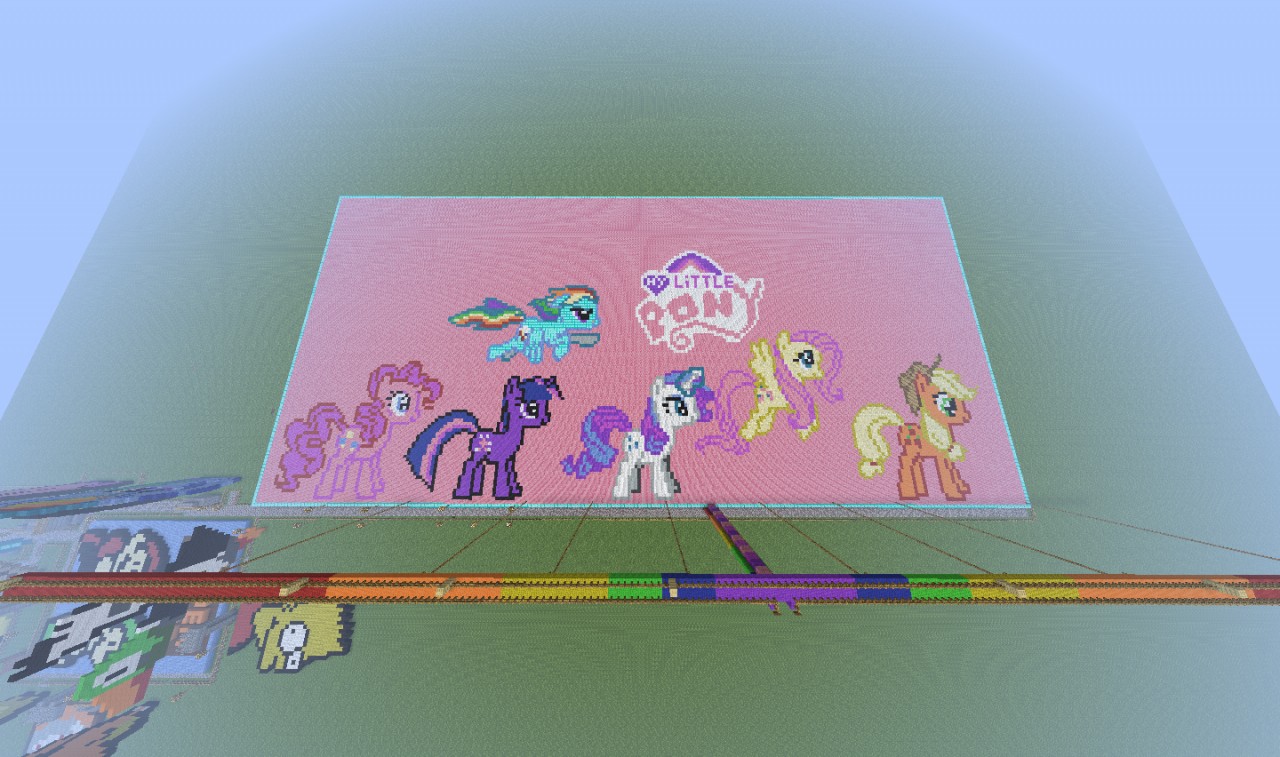 My Little Pony Friendship is Magic Minecraft Map