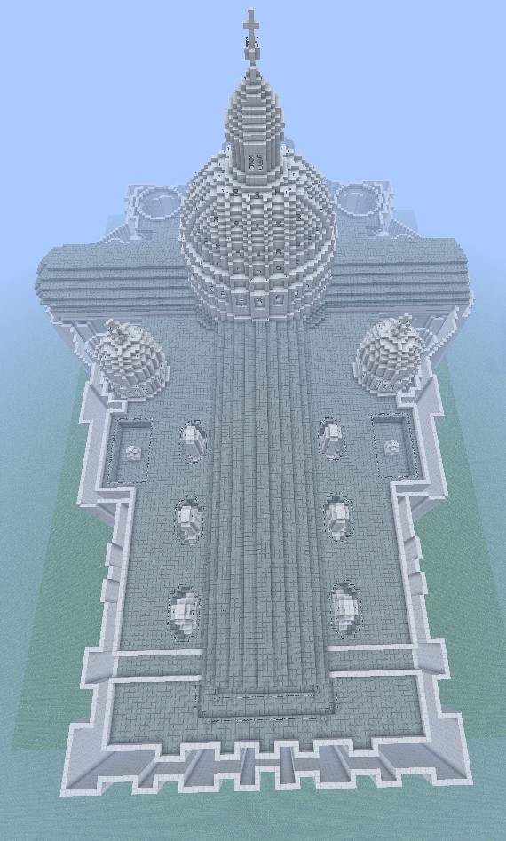 St. Peter's Basilica Minecraft Map