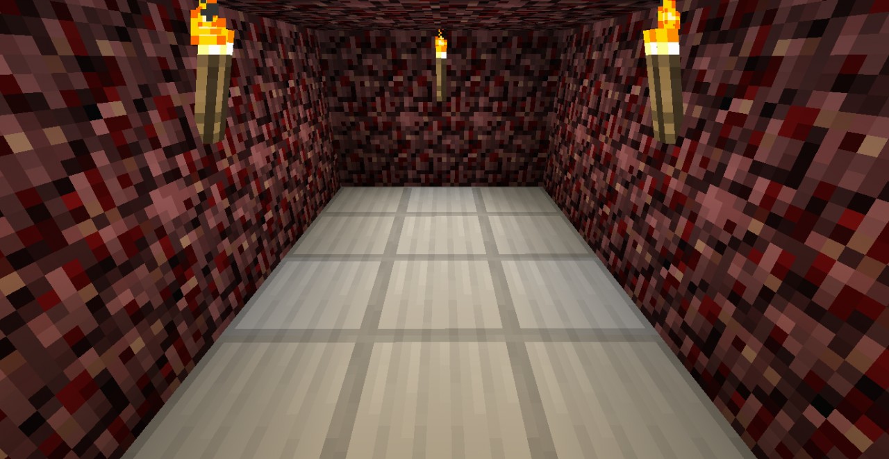 Survival Nether House Minecraft Map