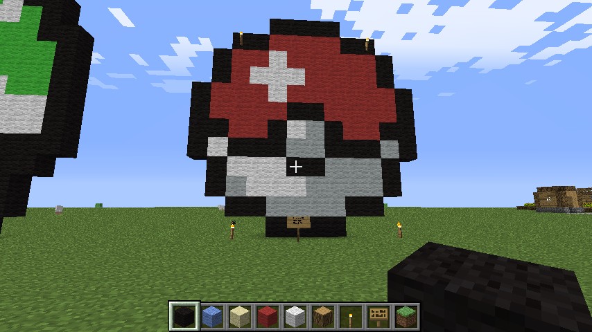 Pokeball Minecraft Map