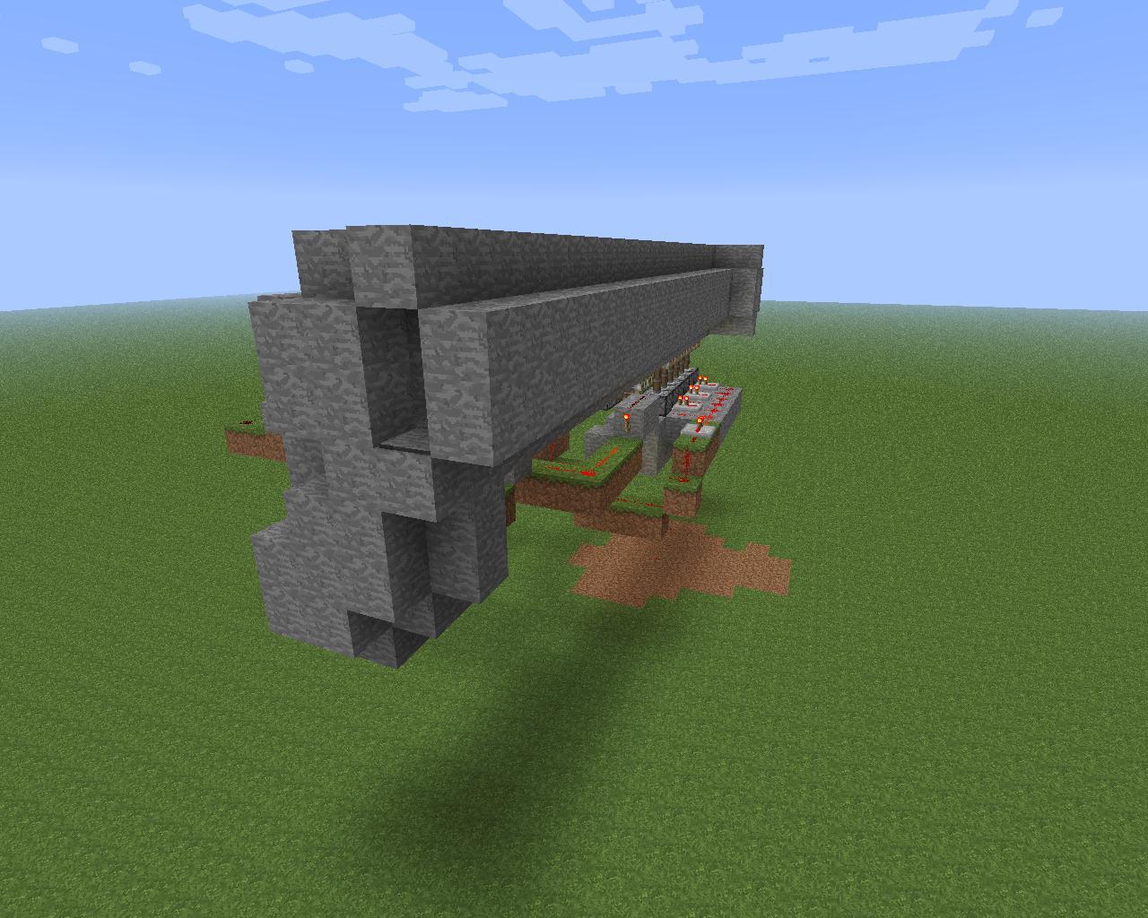 Redstone trap - Deadly corridor Minecraft Map