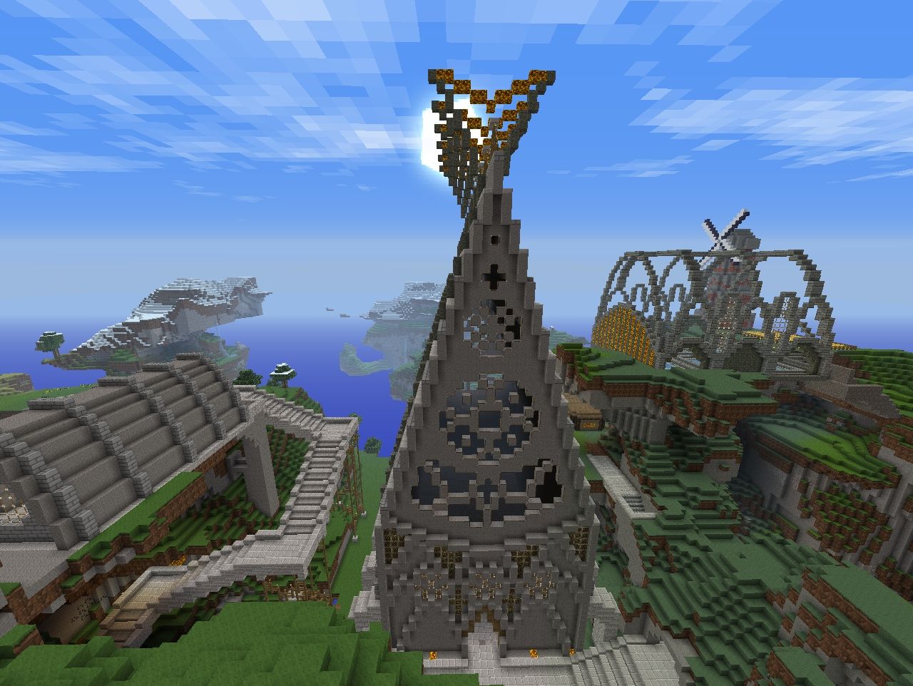 Sky - Rim * now for download* Minecraft Map