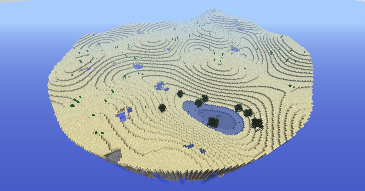 Sandy Dunes Cake - [SURVIVAL] [CHALLENGES] Minecraft Map