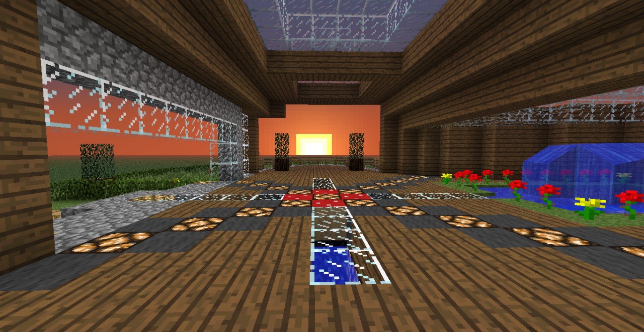 cozy modern house Minecraft Map