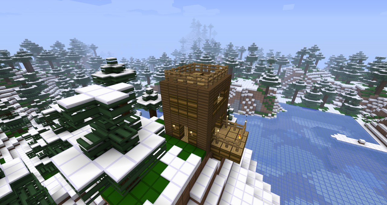 Snow Shack Minecraft Map