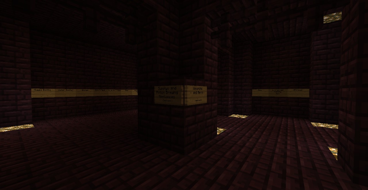 Nether-Mart Shope Minecraft Map