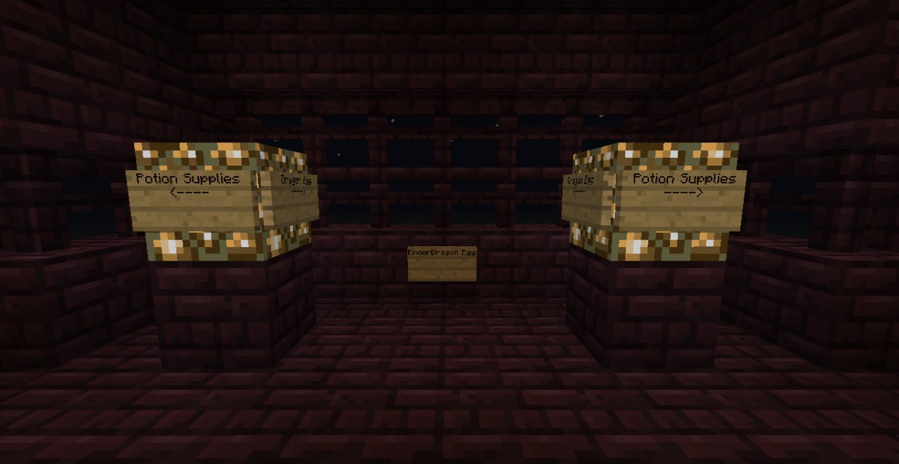 Nether-Mart Shope Minecraft Map