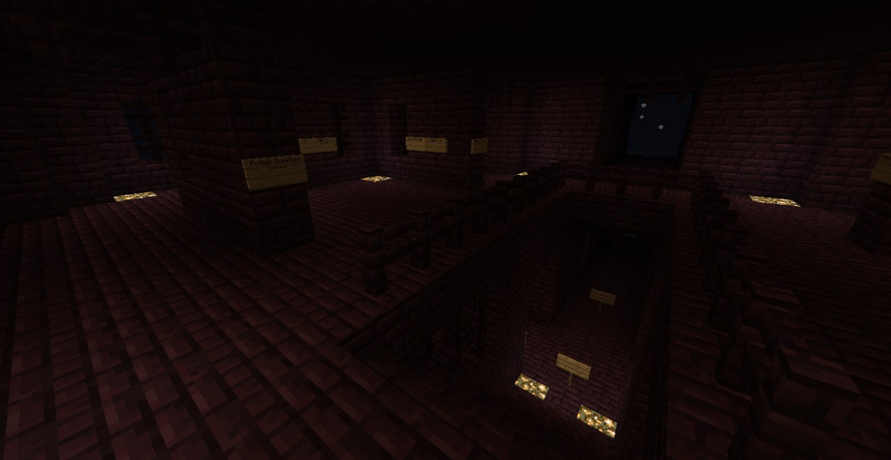 Nether-Mart Shope Minecraft Map