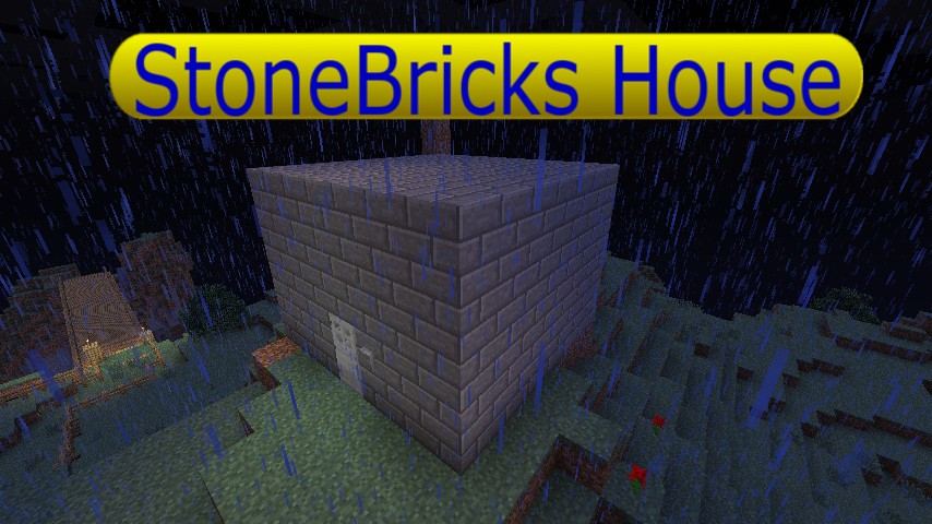 Stone Bricks House Minecraft Map