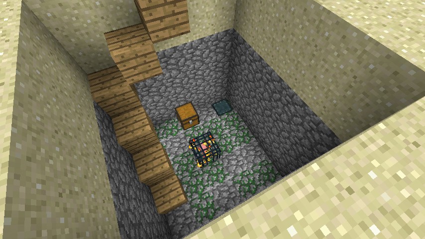 My newest house with 2 spawners outside. Minecraft Map