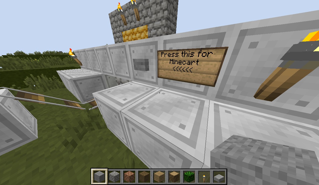 Roller Coaster Extreme Minecraft Map