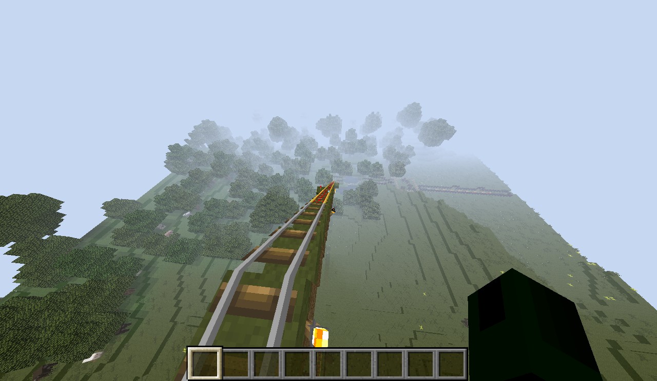 Roller Coaster Extreme Minecraft Map
