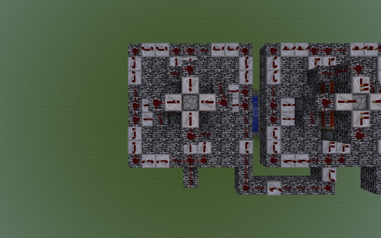 auto TNT cannon 16 shots Minecraft Map