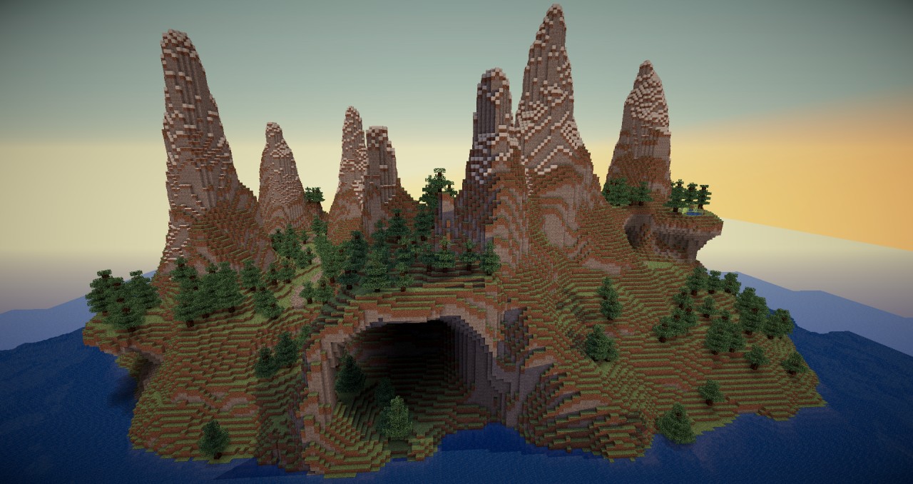 Tawerio - Nordic Island [Custom landscape] Minecraft Map