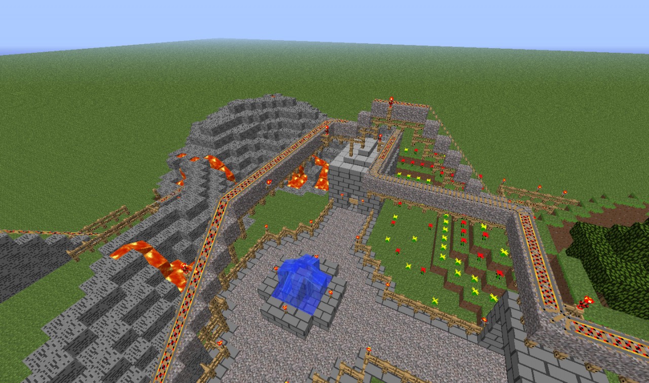 Rollercoaster Minecraft Map