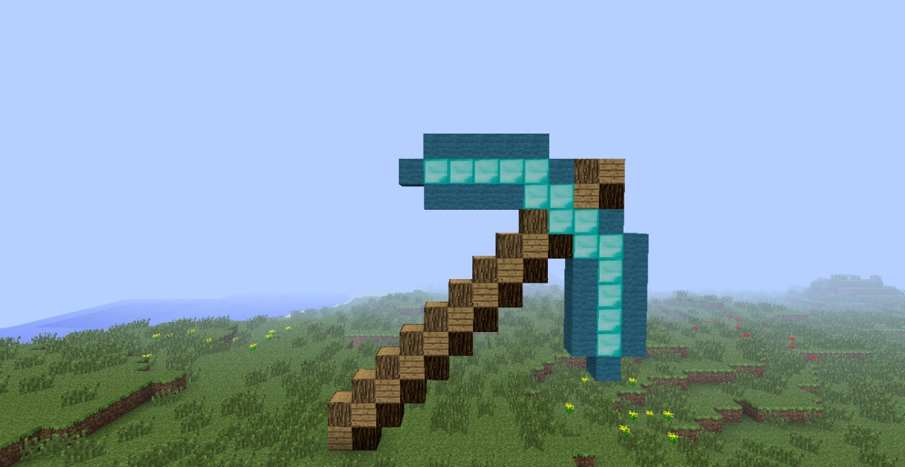 diamond pick Minecraft Map