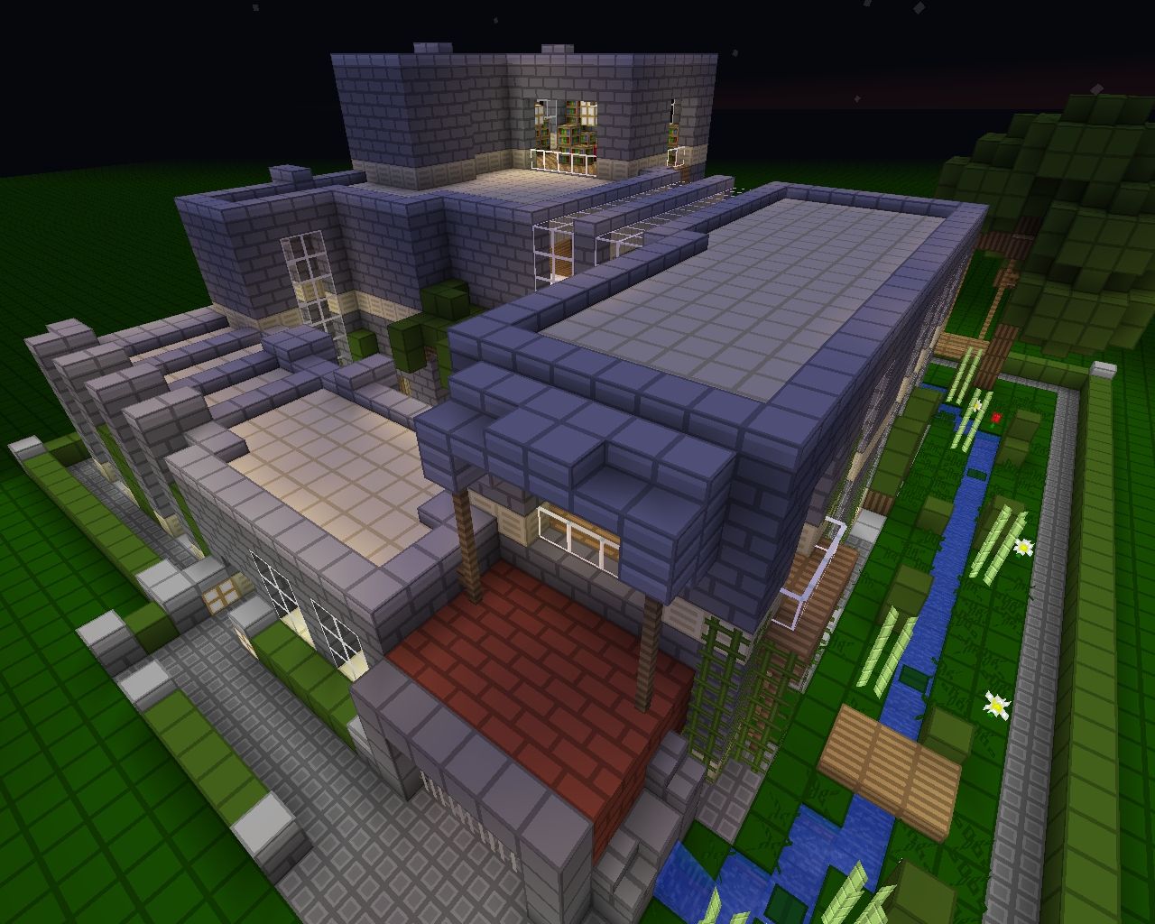 Modern house full Minecraft Map