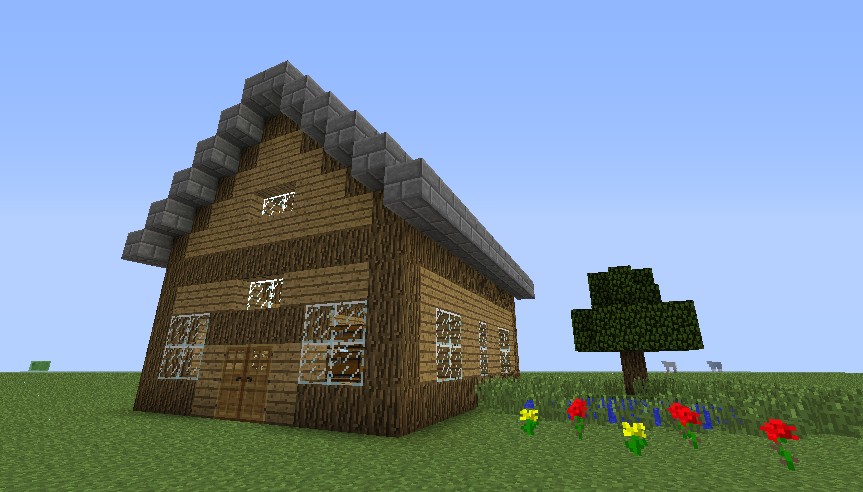 The basic house Minecraft Map