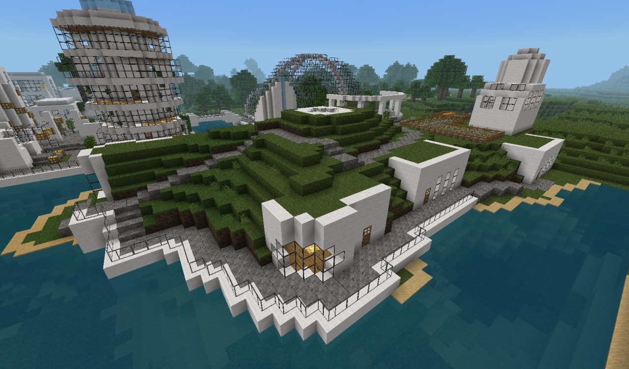 Adyta - The Eco Village Minecraft Map