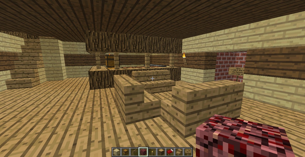 my midevil house Minecraft Map