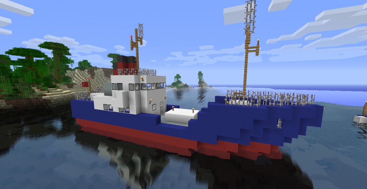 Research Ships Pack - 7 ship schematics! Minecraft Map
