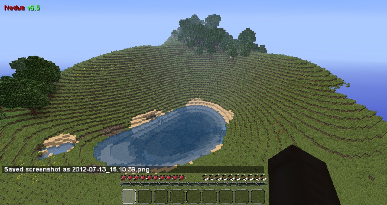 Minecraft first map Minecraft Map