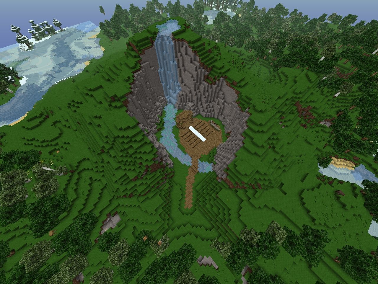 Scenic Site Minecraft Map