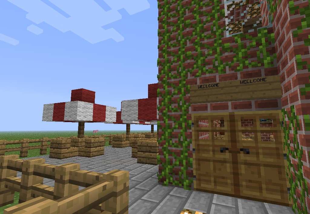 Minecraft cafe Minecraft Map