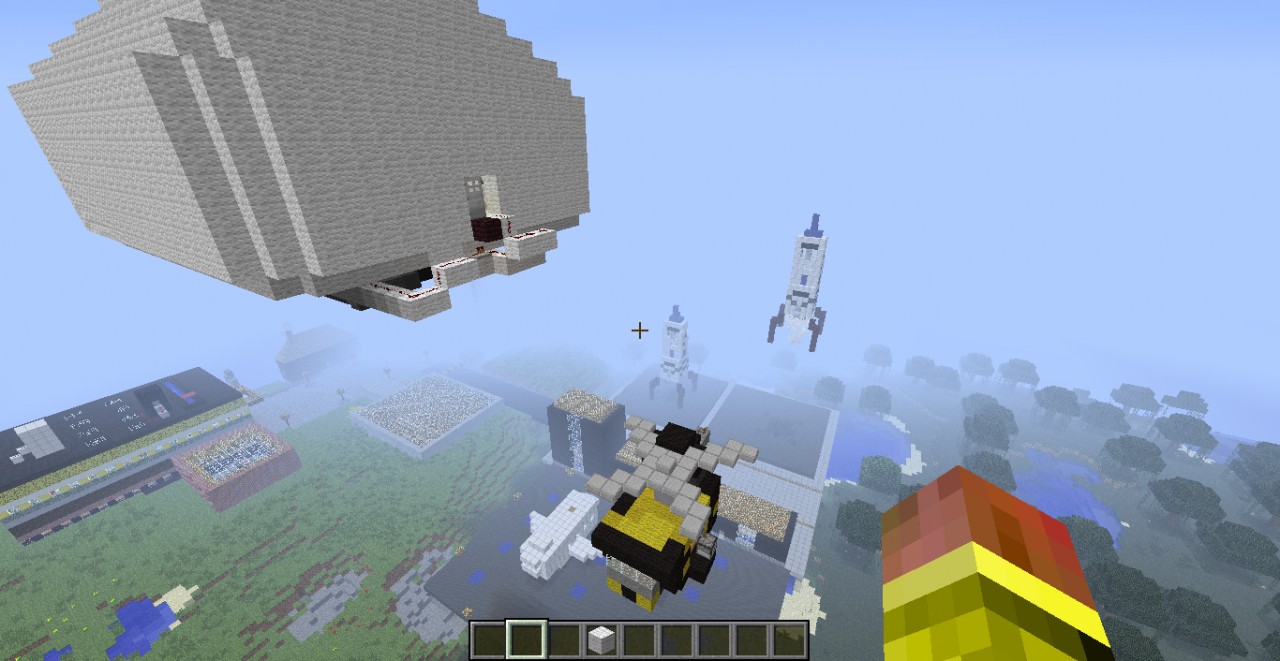 Blimp Survival Minecraft Map