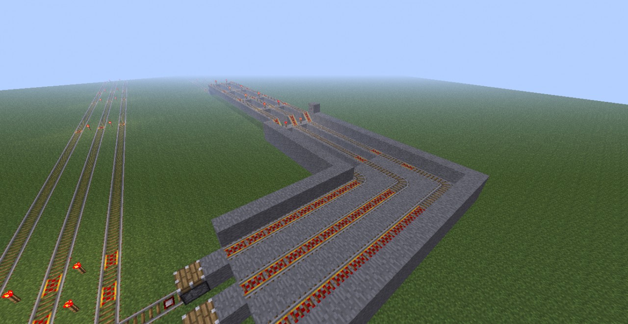 Minecart 450 Race Minecraft Map