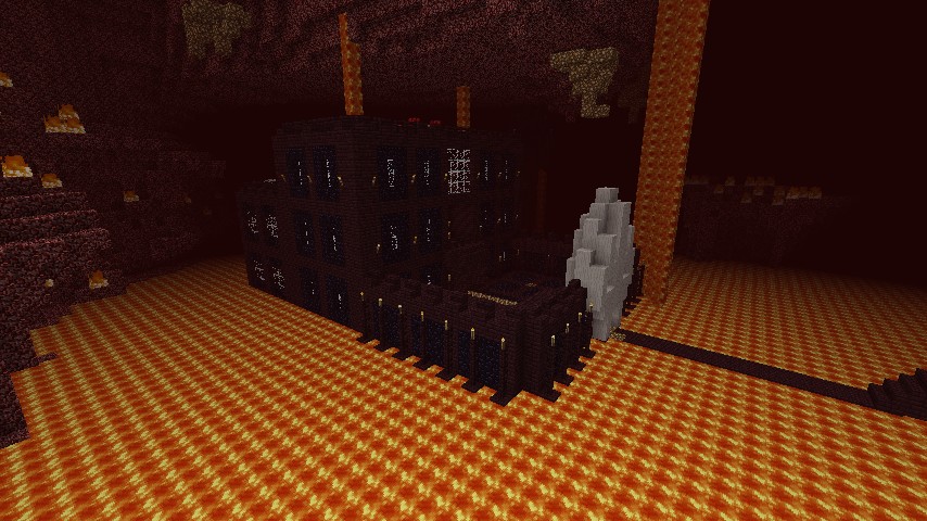 Nether Castle Minecraft Map