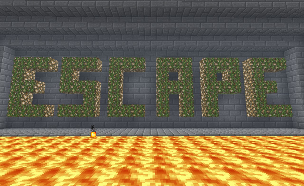 Escape! (adventure map) Minecraft Map