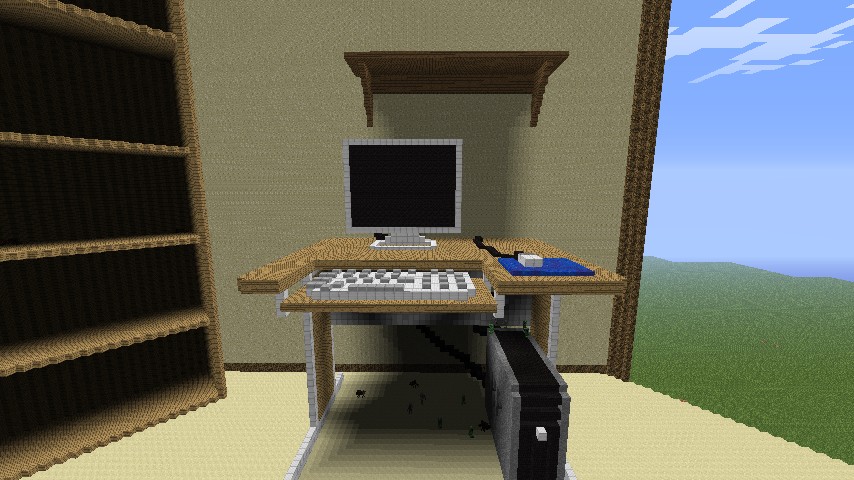 My room 1:1 scale Minecraft Map