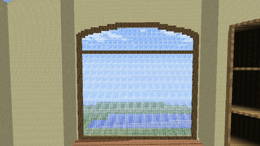 My room 1:1 scale Minecraft Map