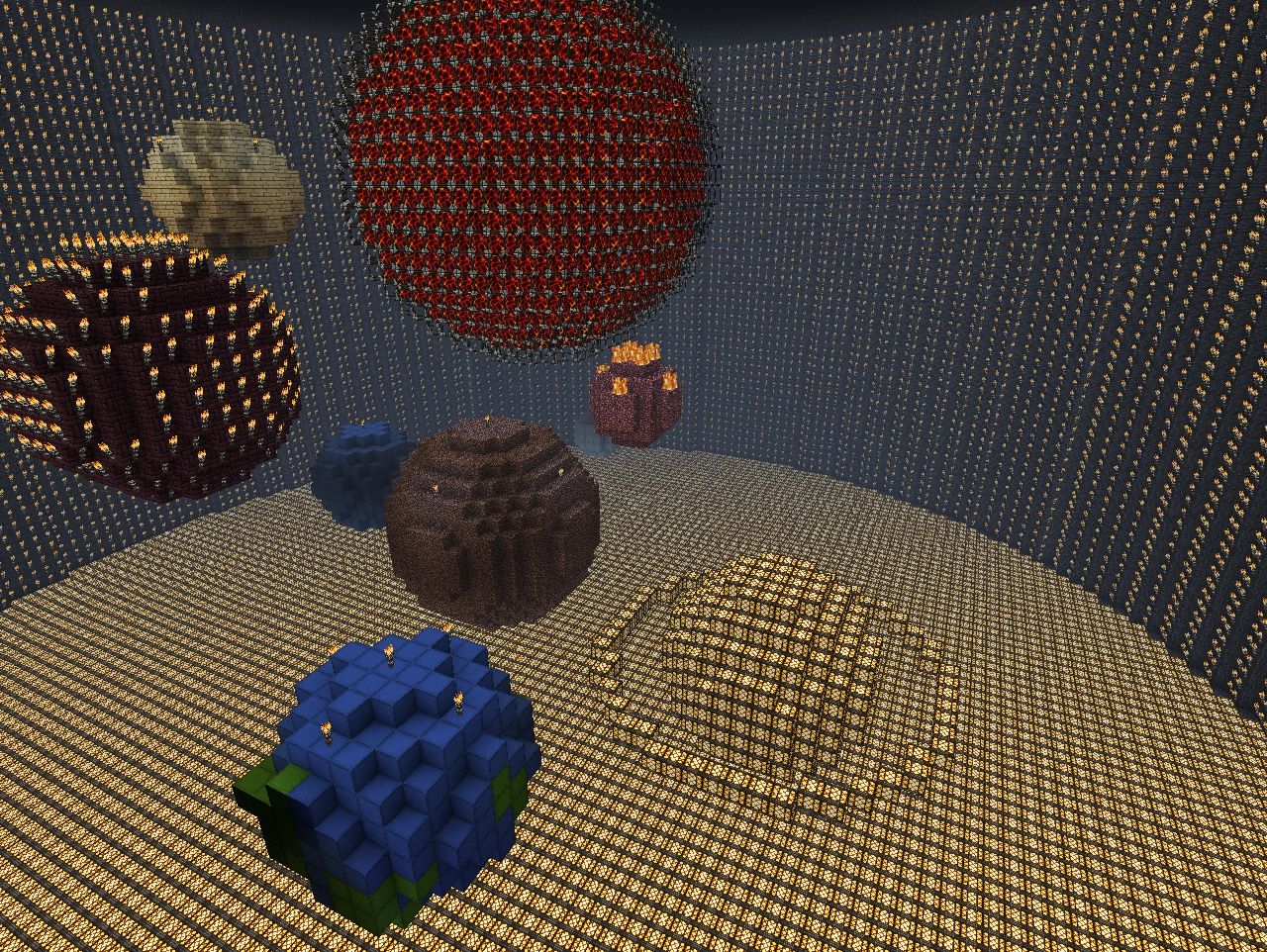 Planets Minecraft Map