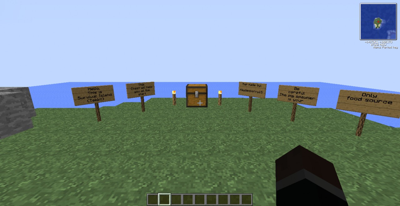 New Tekkit Survival Island 2 Minecraft Map