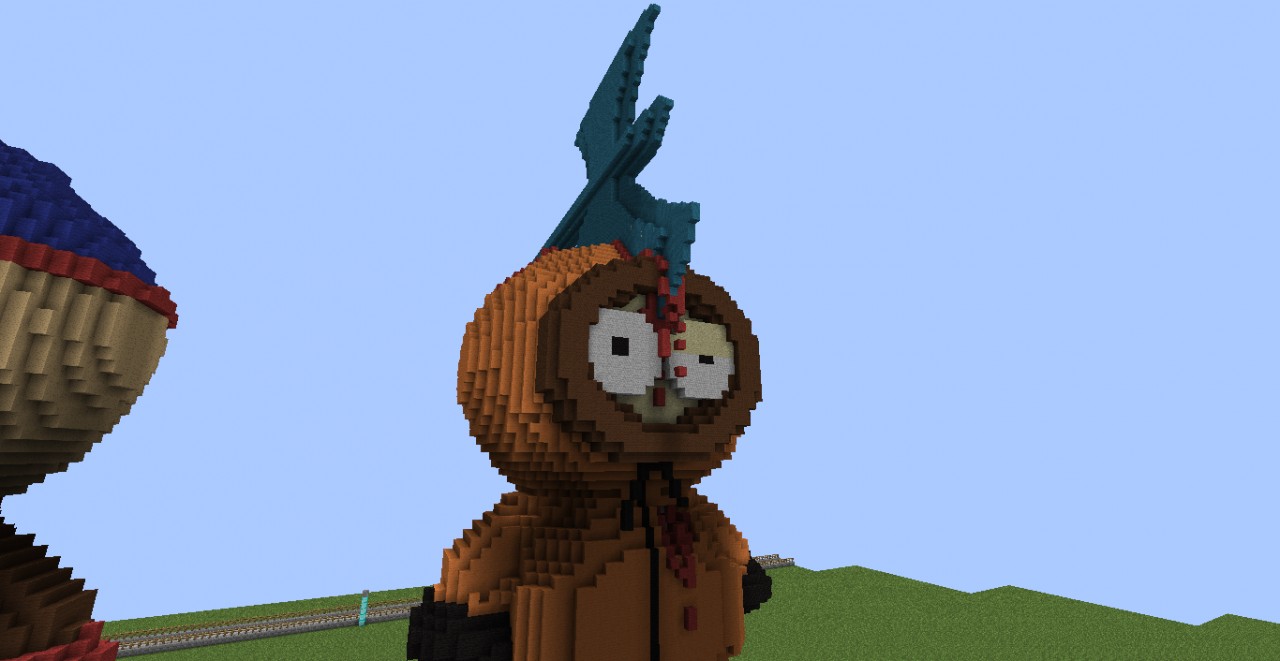 South Park Character Statues Minecraft Map