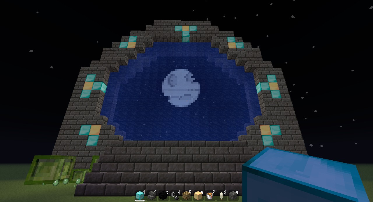 Stargate with chevrons Minecraft Project