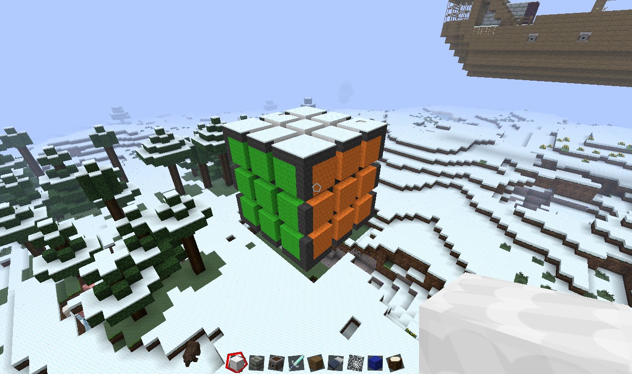 Rubix Cube Minecraft Map