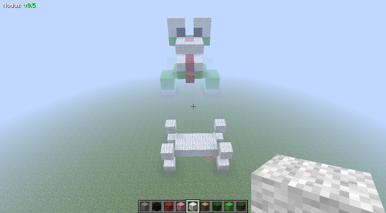 how to make a nice statue minecraft style (for contest)