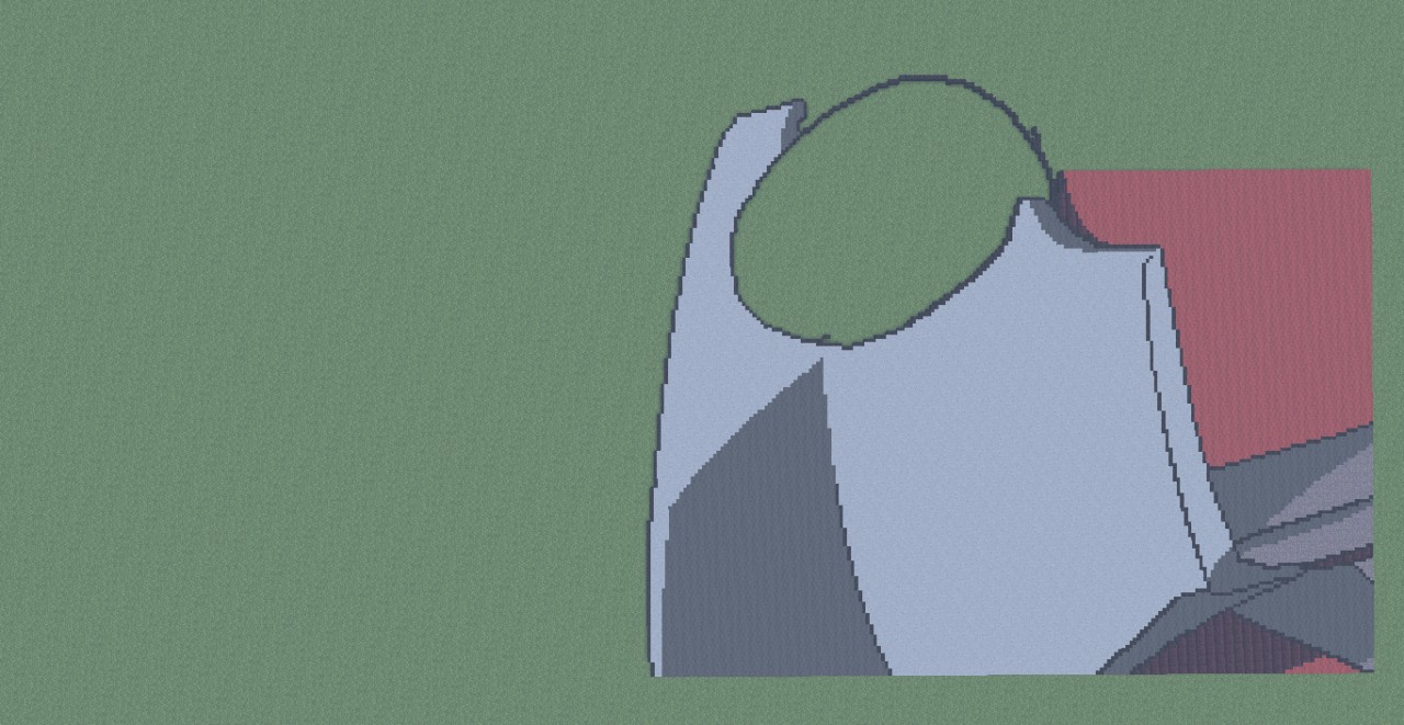 Video game character [ Pixel Art ] Minecraft Map