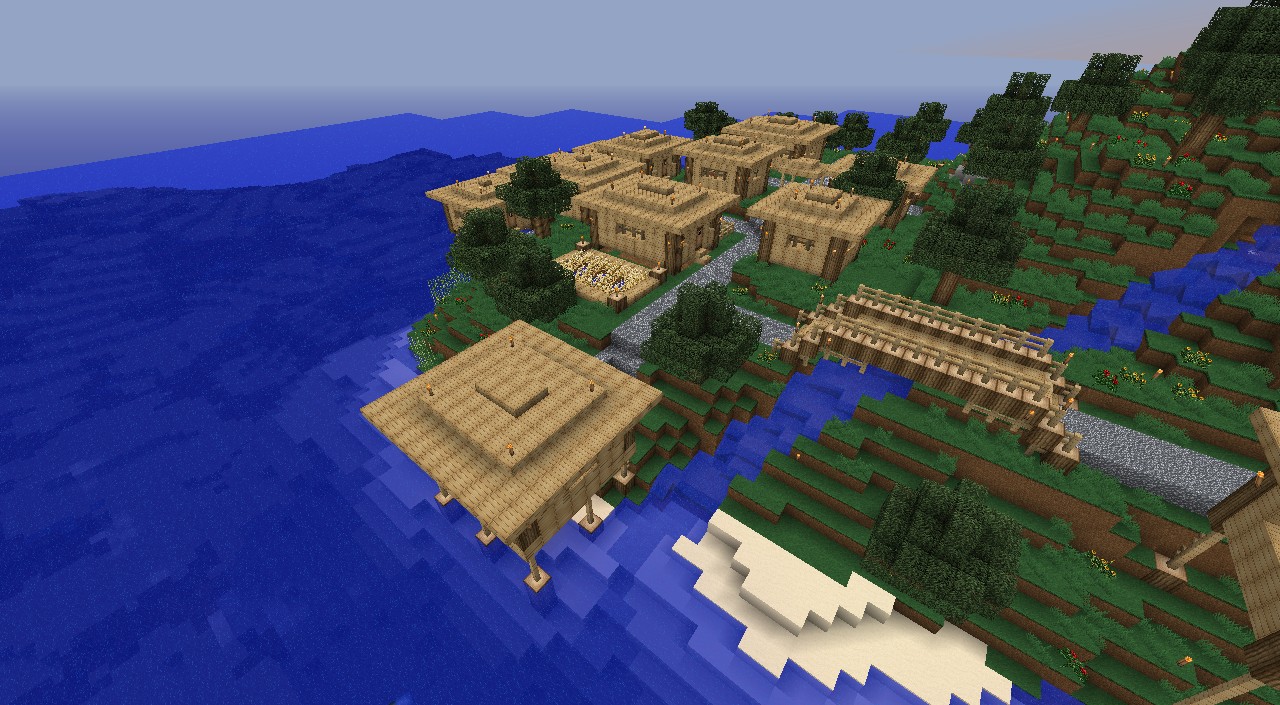 New NPC Village Minecraft Map