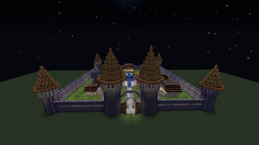 Archwood Market Town Minecraft Map