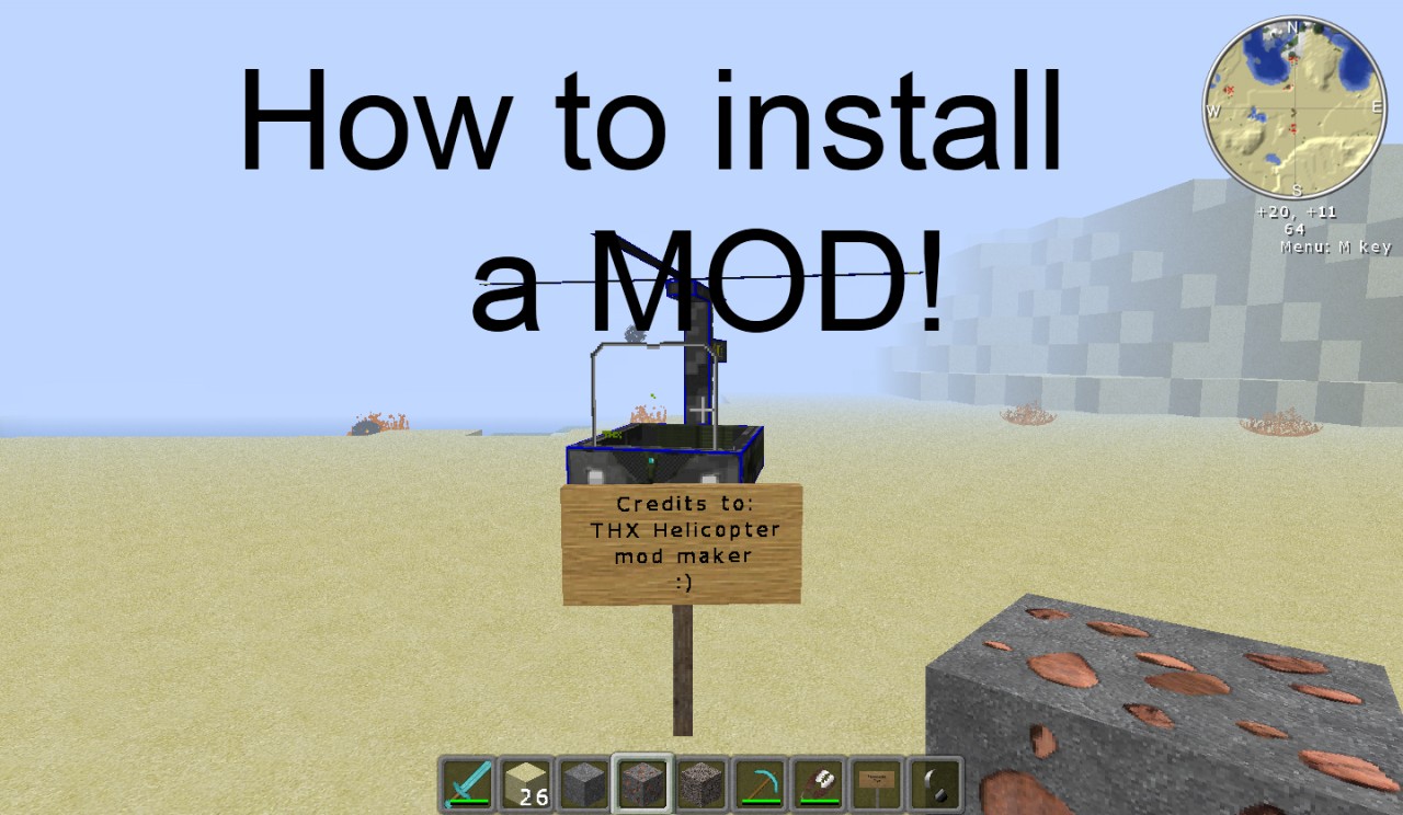 How to install a mod!