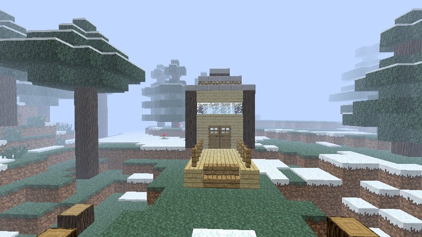 Snow cottage Minecraft Map