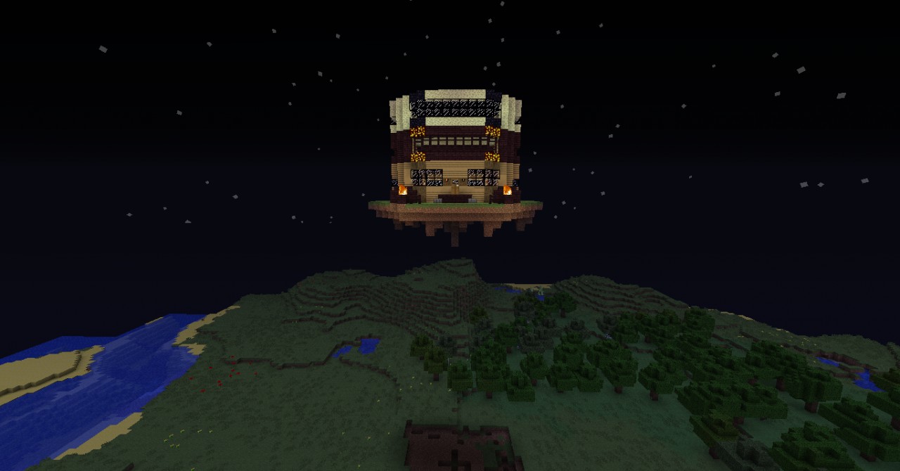 Air House Of Worlds Minecraft Map