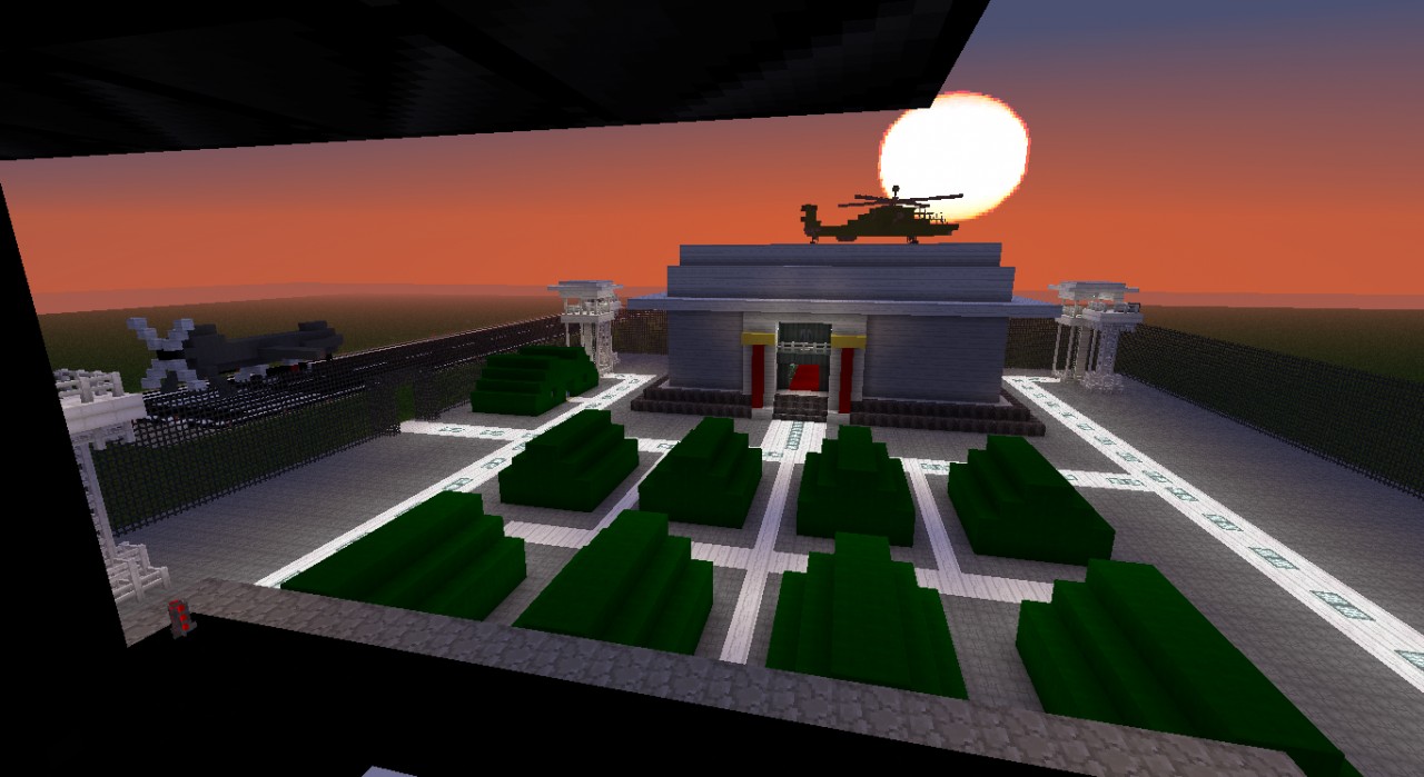 USMC Military base Minecraft Map