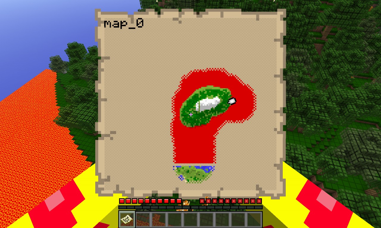Lava Island Minecraft Map