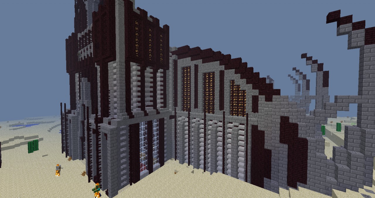 Cathedral of the hell Portal Minecraft Map