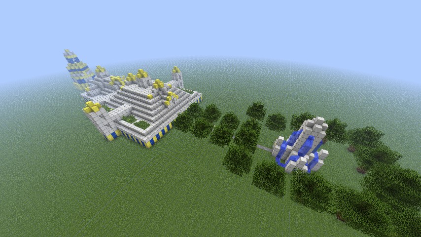Simple temple (12w27a) Minecraft Map